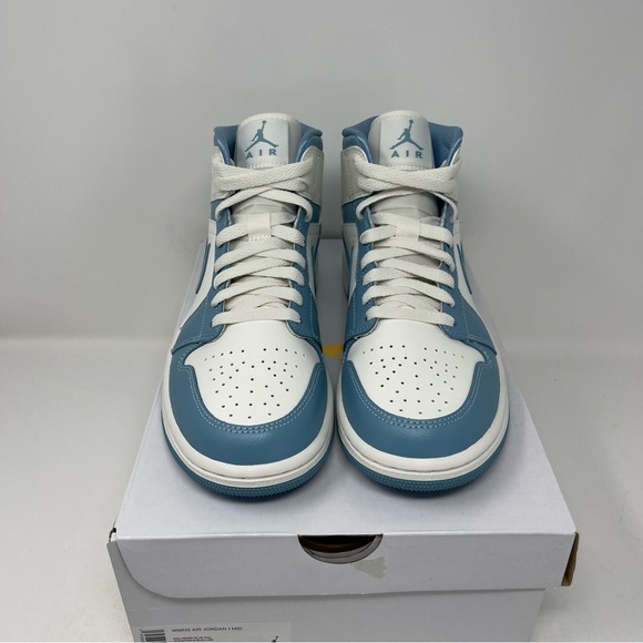 Jordan | Shoes | Womens Nike Air Jordan Mid Unc University Blue White ...
